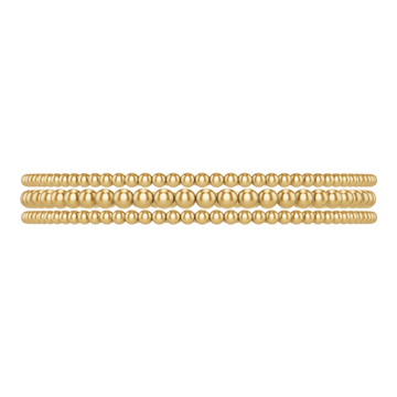 433 Gold Bead Bracelet Stack: Elegant, Durable Bracelet Set for Everyday Wear – kylar mack